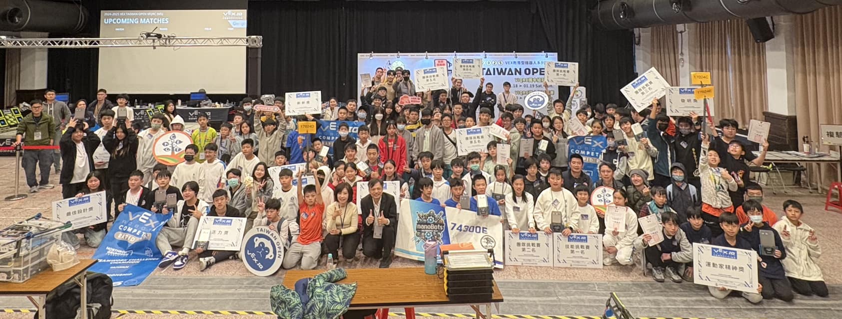 2024-2025 VEX TAIWAN OPEN｜VIQRC國中組冠軍賽圓滿落幕 - CACET 中華資訊與科技教育學會